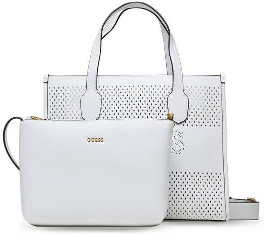 Guess Torebka Katey Perf (WH) HWWH87 69220 Biały - Ceny i opinie - Ceneo.pl