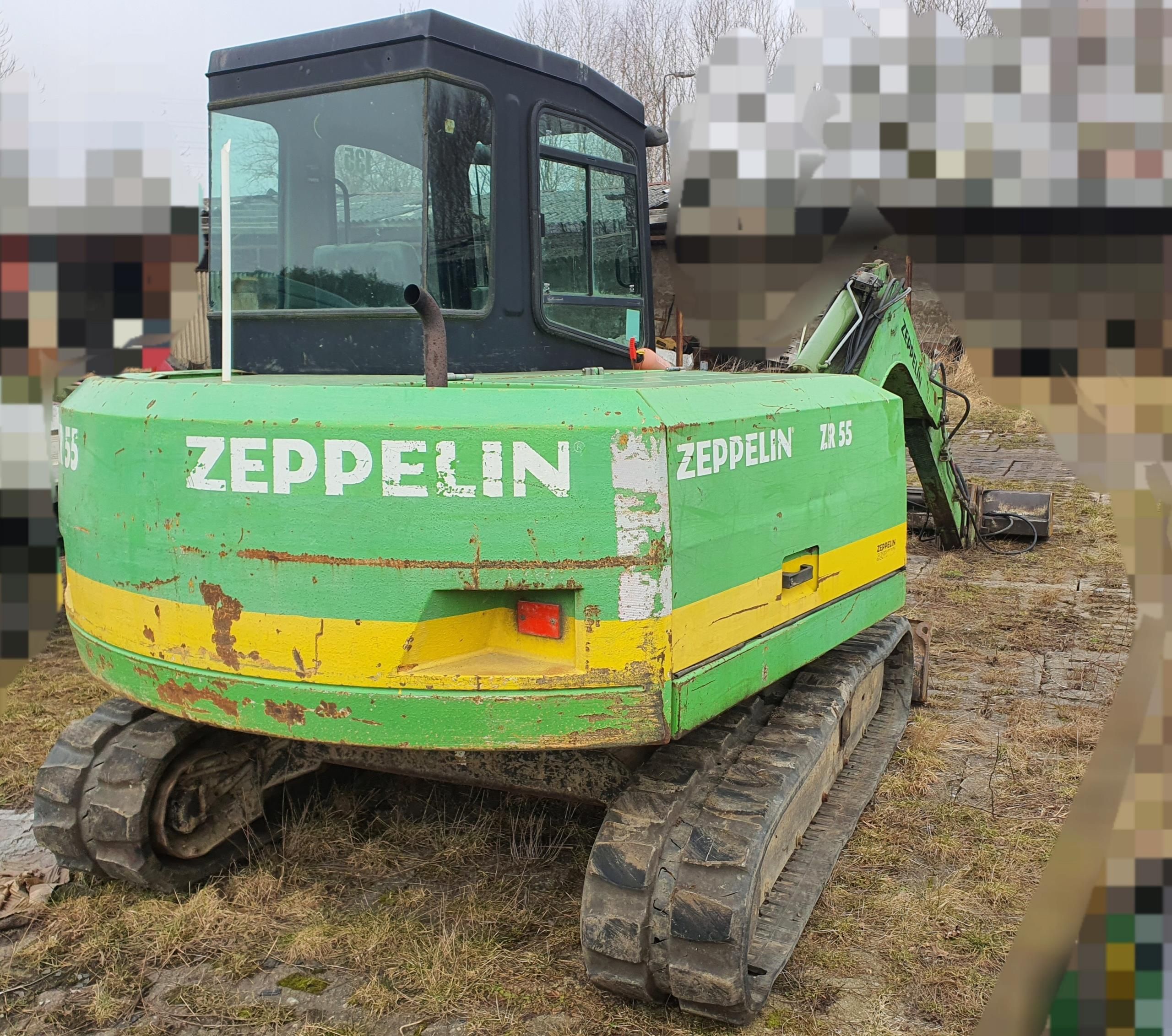 Mini koparka ZEPPELIN ZR55 2 Łyżki Brutto 5500KG - Opinie i ceny na ...