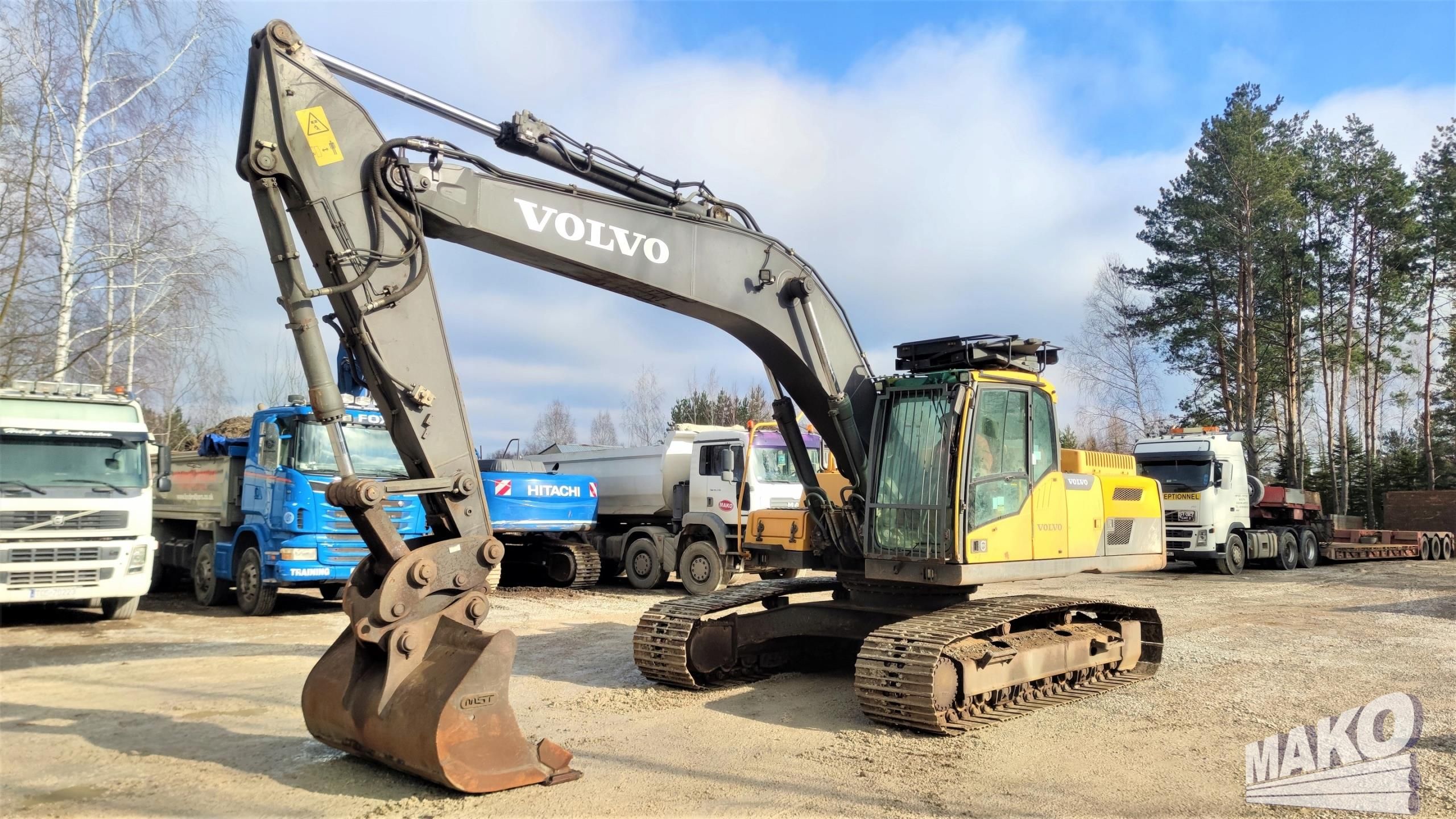 Koparka gąsienicowa VOLVO EC 250 DL 2011r 28t - Opinie i ceny na Ceneo.pl