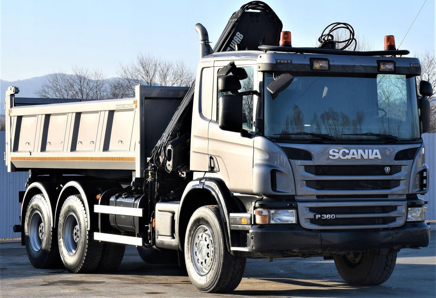 SCANIA P360 *HIAB 144 B - 3 HIDUO + PILOT / 6x4 - Opinie i ceny na Ceneo.pl