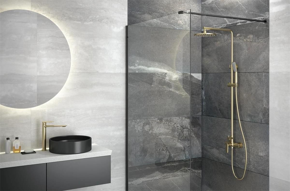 Zestaw prysznicowy Vedo Aletta Spazzo Złoto VBA5007SZ - Opinie i ceny ...