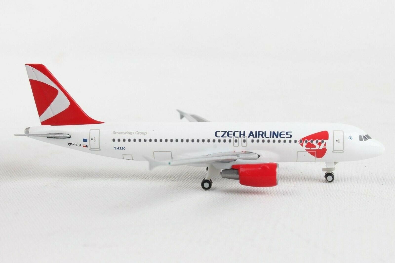 Herpa Model samolotu Airbus A320 Csa Czech Airl 1:500 12477915117 ...