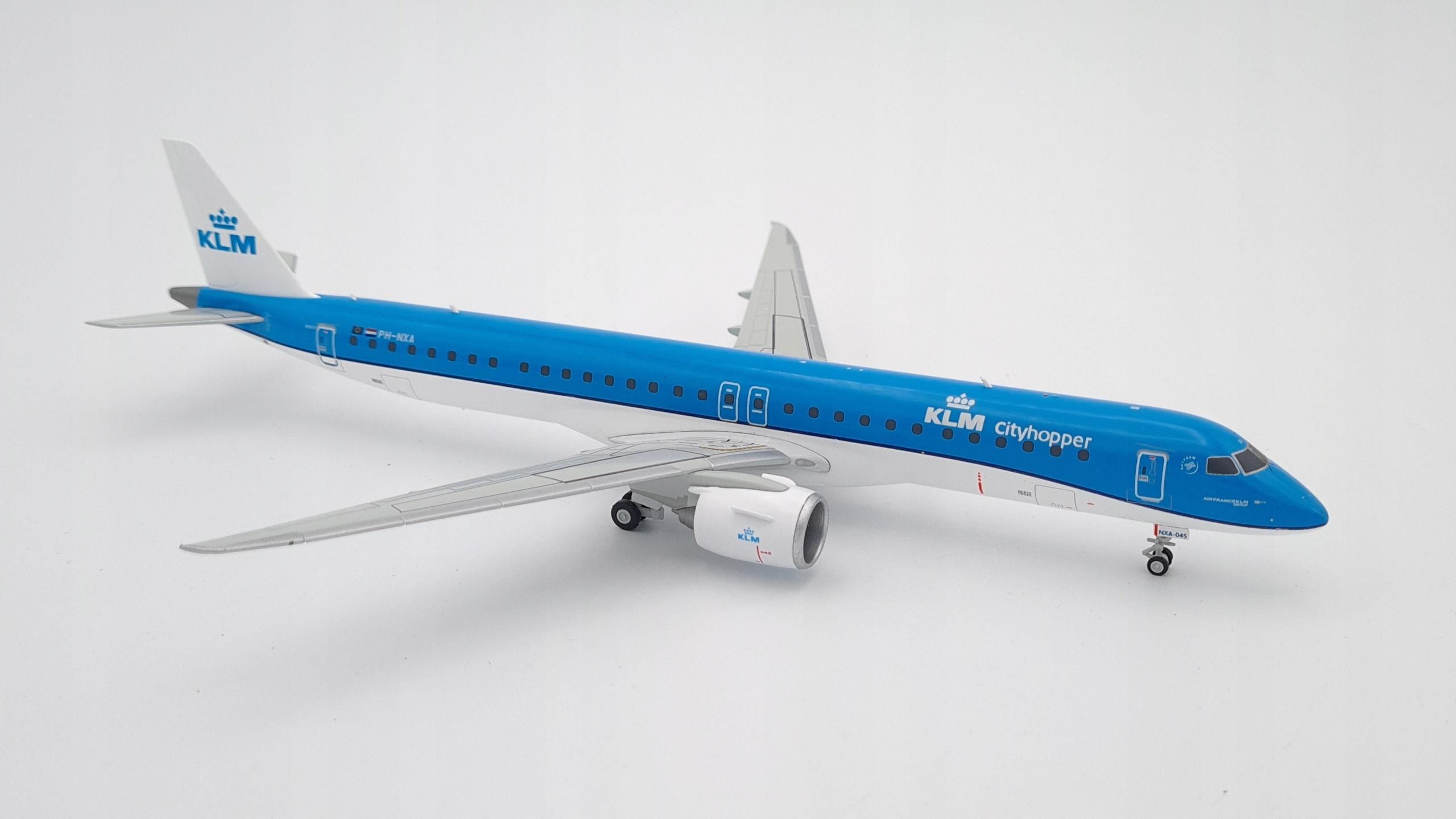 Herpa Model samolot Embraer 195 Klm 1:200 13302170548 - Ceny i opinie ...