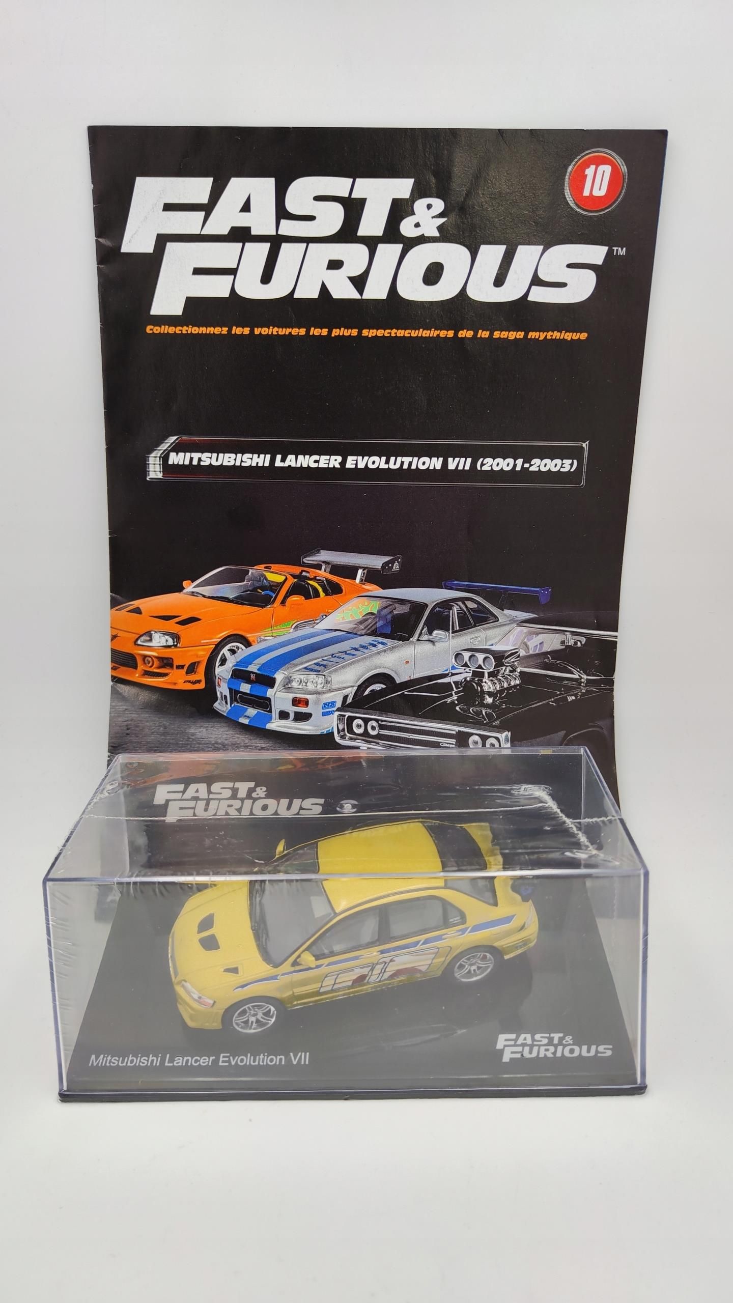 Altaya Fast and Furious Mitsubishi Laner Evo VII 1:43 10 13323726800 ...