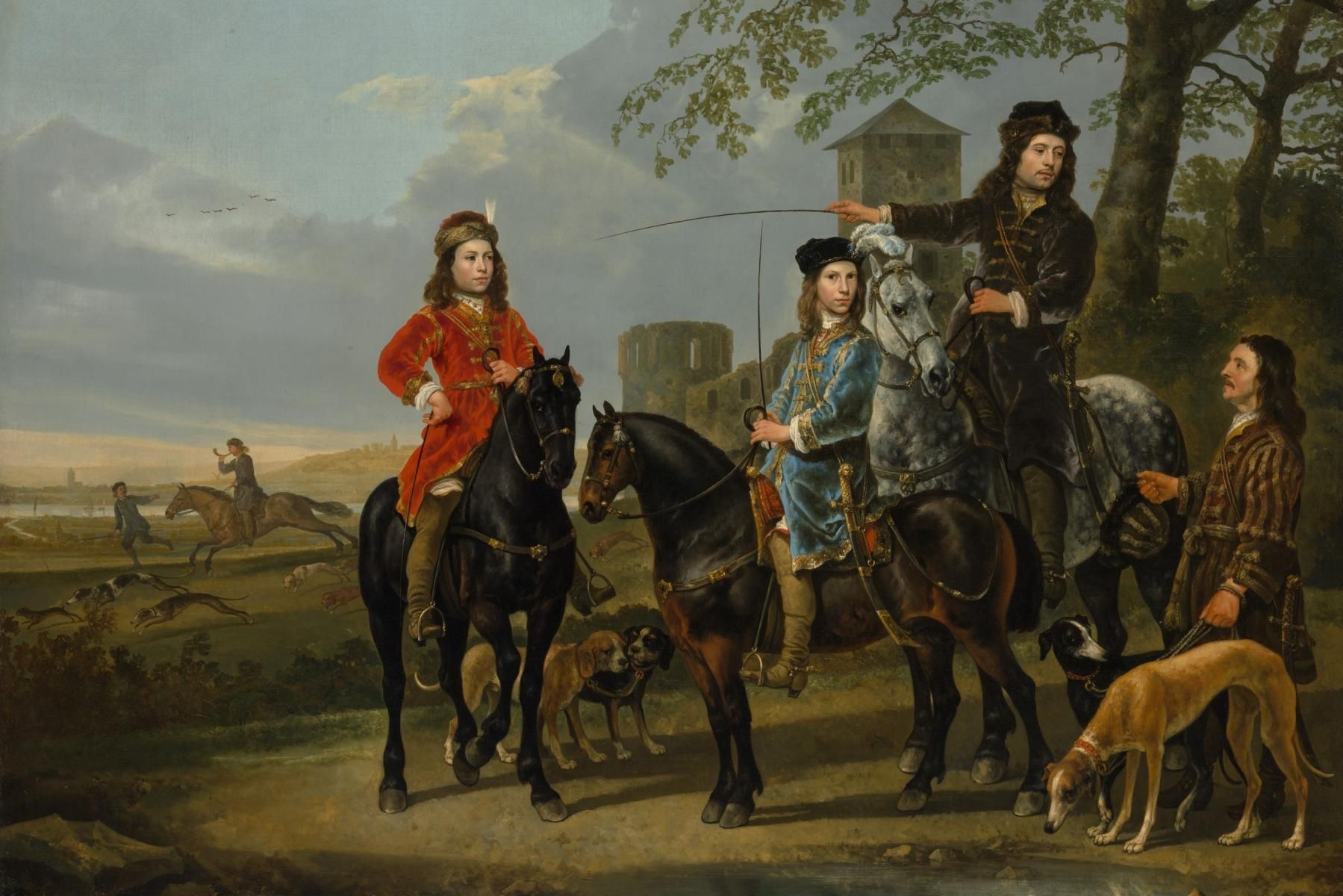 Zakito Posters Plakat 45x30 Portret konny Cornelisa (1639–1680) i ...