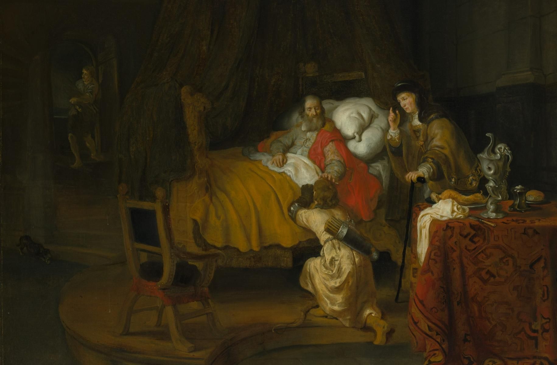 Zakito Posters Plakat 91,5x60 Izaak błogosławi Jakuba Gerbrand van den ...