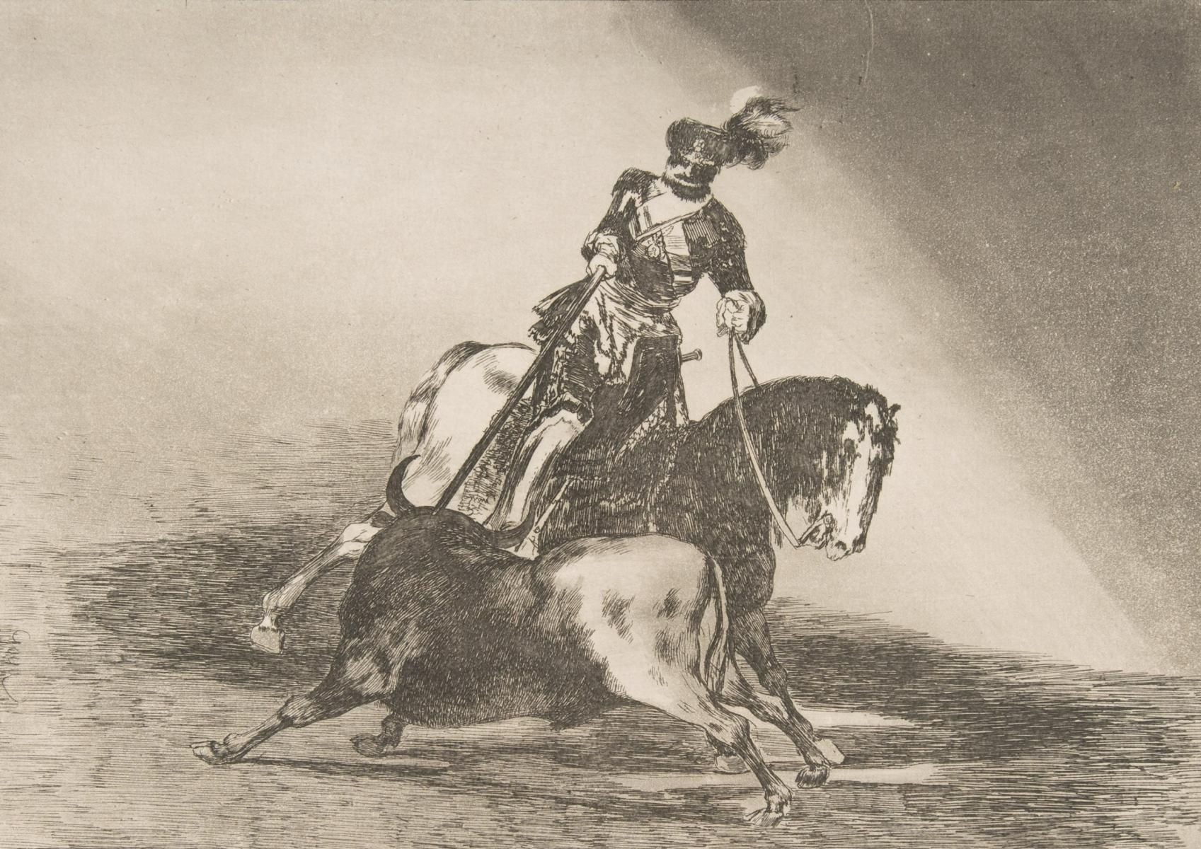 Zakito Posters Plakat 42x29,7 Płyta 10 z "La Tauromaquia": Karol V ...