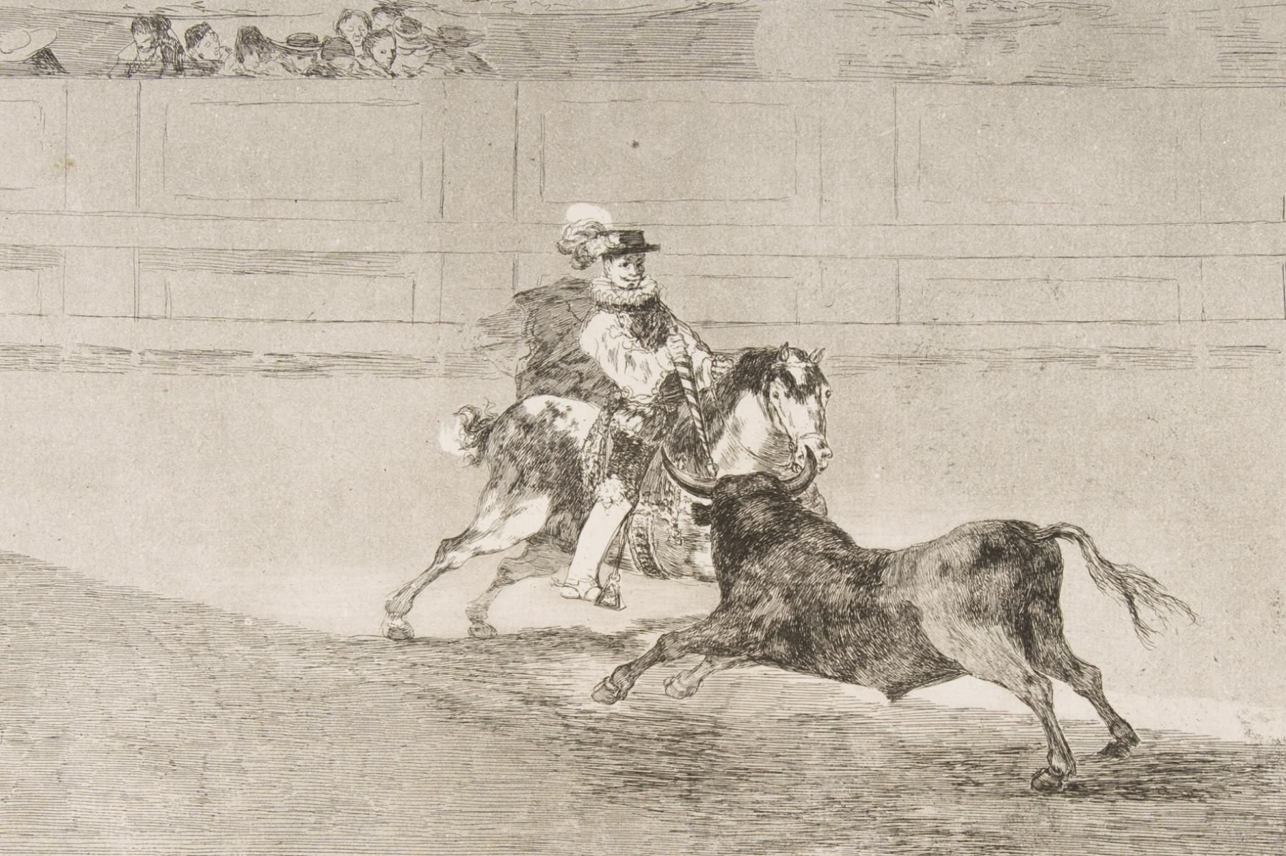 Zakito Posters Plakat 30x20 Płyta 13 "Tauromaquia": Hiszpański rycerz ...