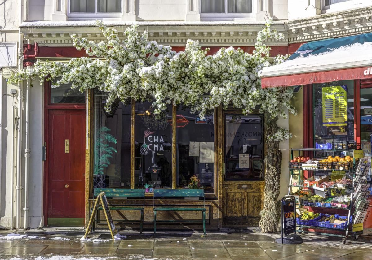 Zakito Posters Plakat 100x70cm Maida Vale w śniegu 2 Assaf Frank ...