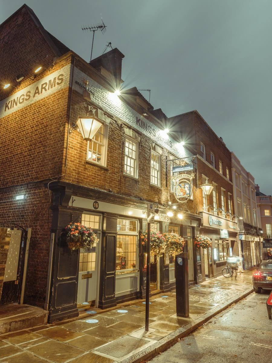 Zakito Posters Plakat 60x80cm Pub King Arms w Greenwich Assaf Frank ...