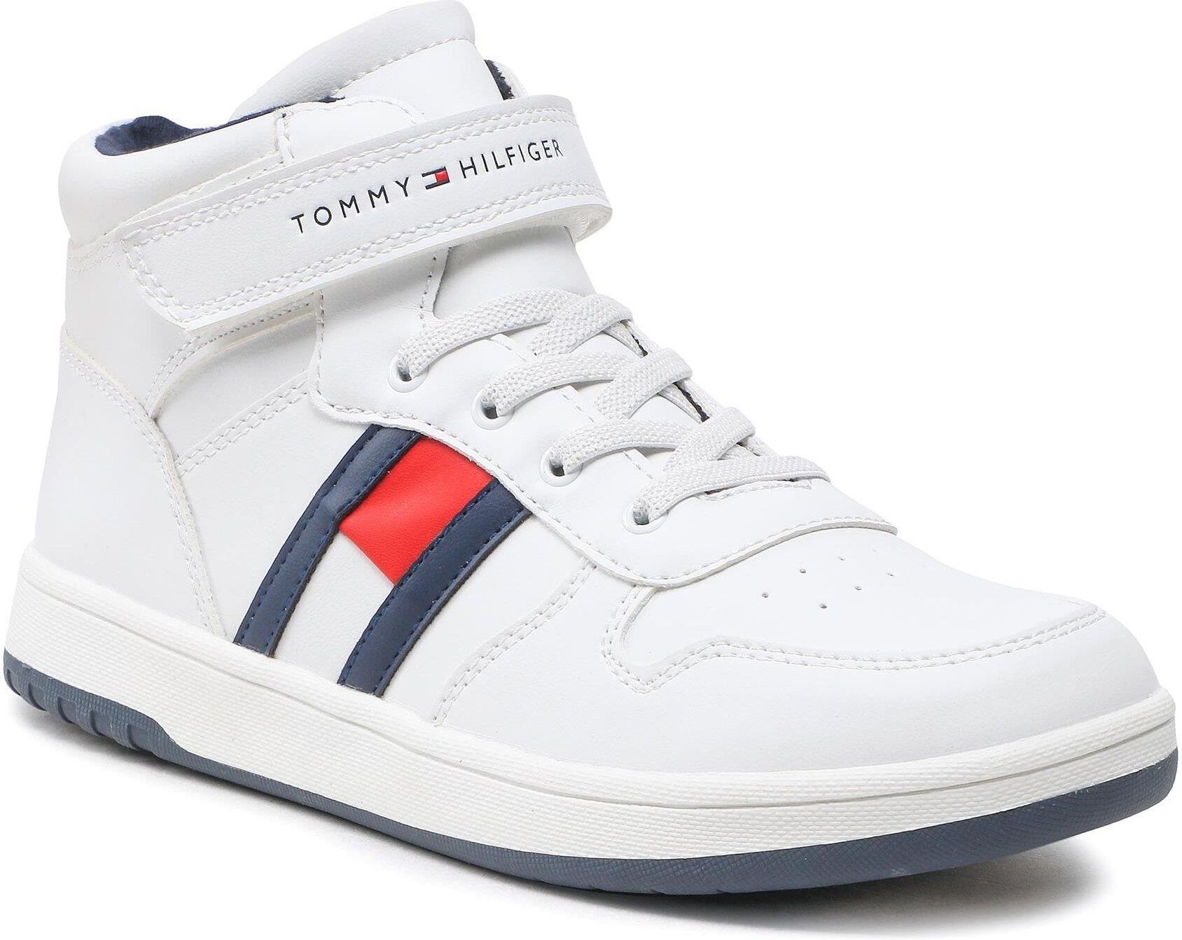 Puma Sneakersy High Top Lace-Up Velcro Sneaker T3B9-32476-1351 D Biały ...