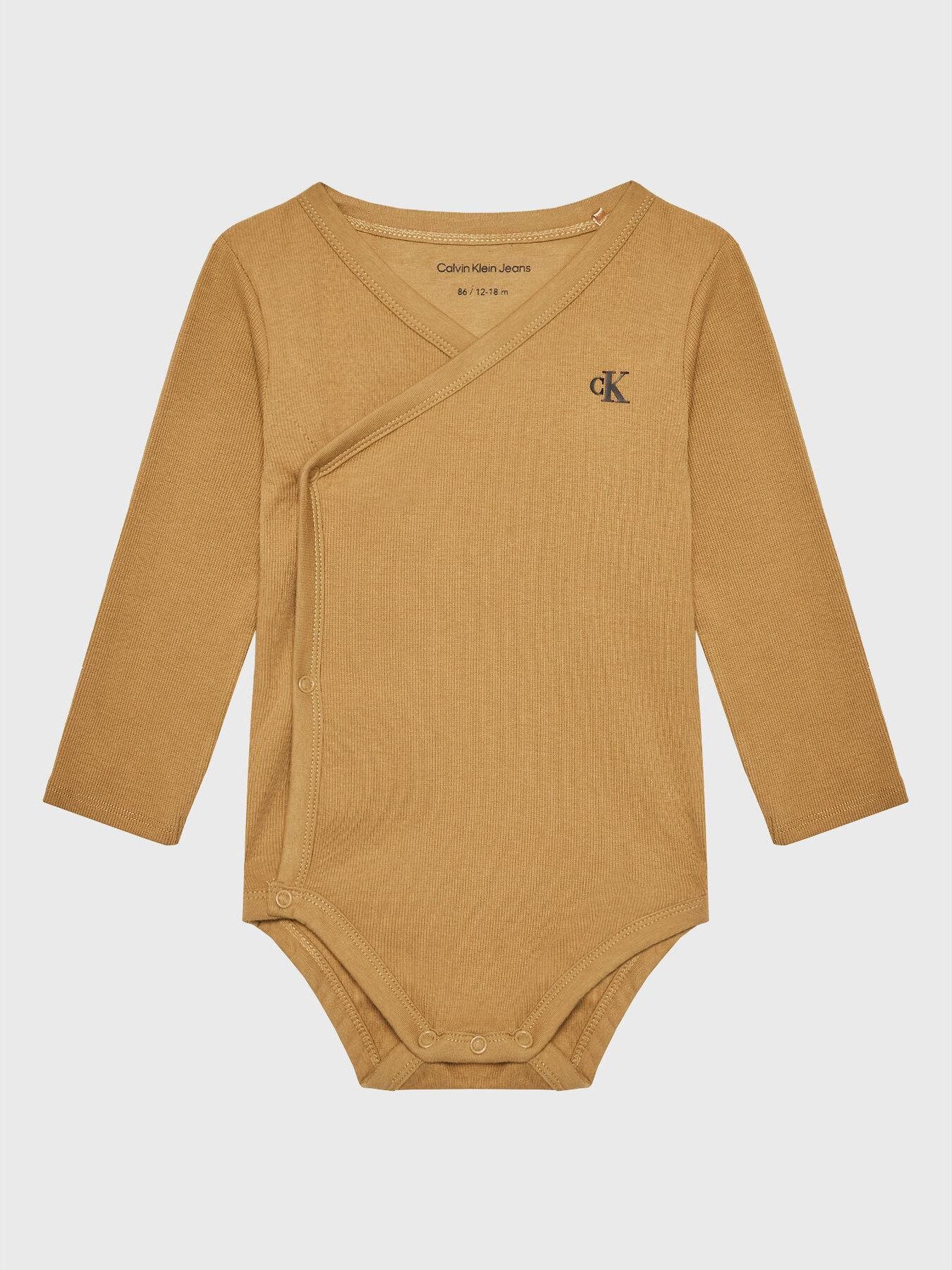 Calvin Klein Jeans Body dziecięce IN0IN00032 Brązowy Regular Fit - Ceny ...