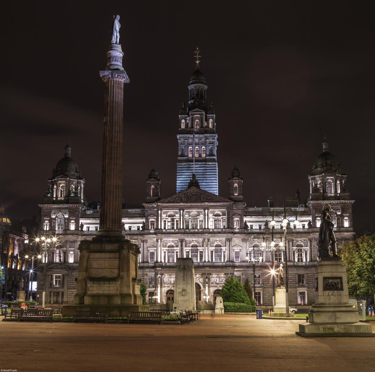 Zakito Posters Plakat 40x40cm Pomnik wojenny Cenotaph przed komnatami ...