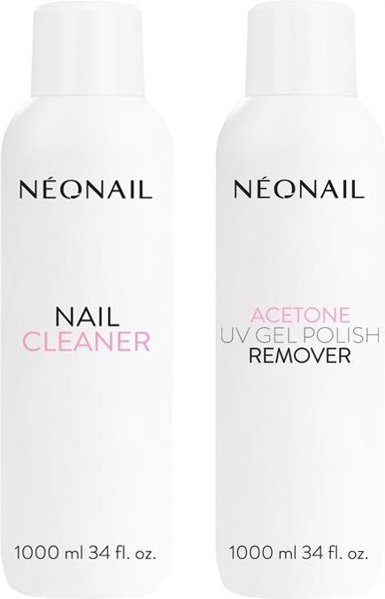 Neonail Zestaw Cleaner Odtłuszczacz Aceton 1L - Opinie i ceny na Ceneo.pl