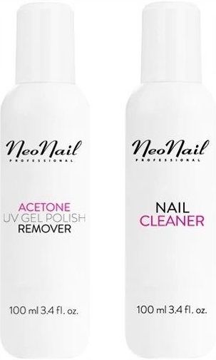 Neonail Zestaw Płyny Cleaner Aceton Remover 100Ml - Opinie i ceny na ...