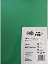 Happy Color Papier Kolorowy Barwiony W Masie Zielony 170G A4 25 Arkuszy - Ceny i opinie - Ceneo.pl