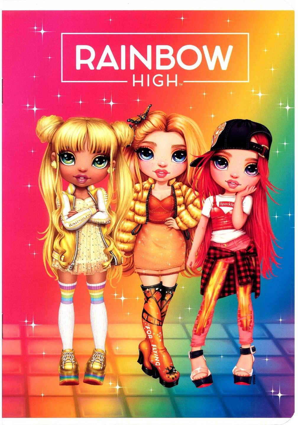 Astra Zeszyt Rainbow High A5 16K Linia Dwukolorowa - Ceny i opinie ...