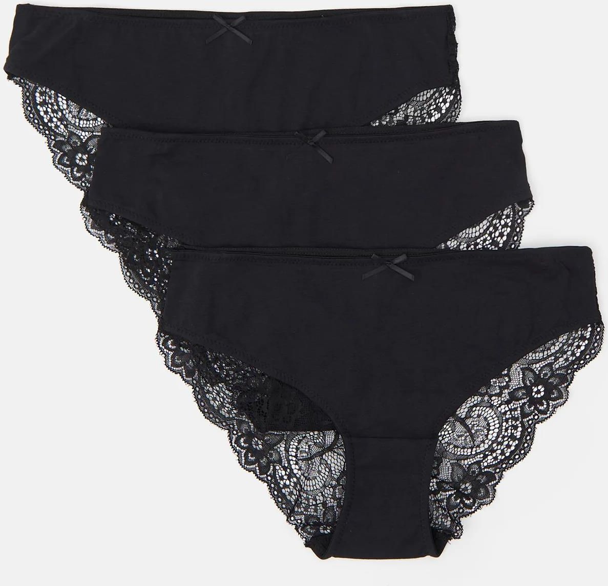 Sinsay - Majtki 3 pack - Czarny - Ceny i opinie - Ceneo.pl