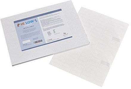 Camlab Plastics Rtp/100 Hi Low Etykiety Laserowe 33x13 Mm Białe 1980szt ...