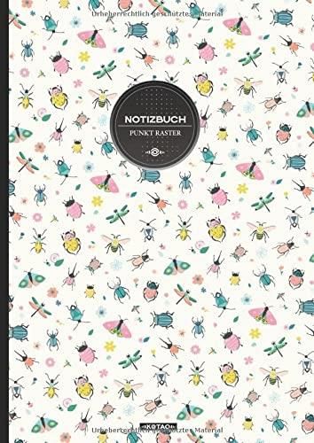 KOTAO Notizbuch Punkt Raster DIN A4 #229 Primavera Spring Pattern: (150 ...
