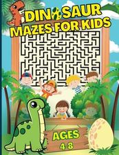 Dinosaur Mazes for Kids 4-8: 101 Dinosaur Maze Activity Book for Kids Ages 4-8, Huge Maze Book ...