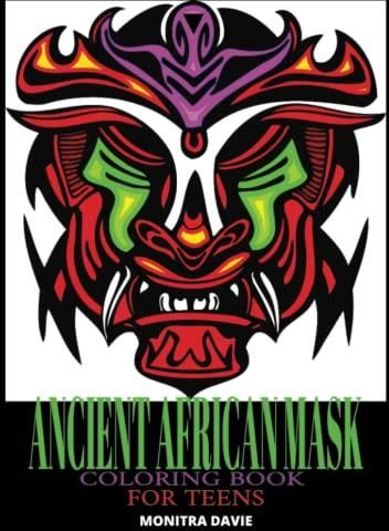 ANCIENT AFRICAN TRIBAL MASK COLORING BOOK - Literatura obcojęzyczna ...