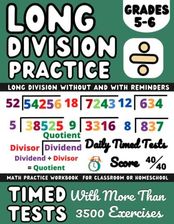 Long Division Workbook Grades 5-6 With And Without Remainder ( Kids ...