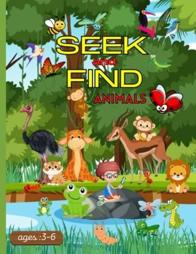 Seek and Find animals: look and find animals in the forest jungle ...