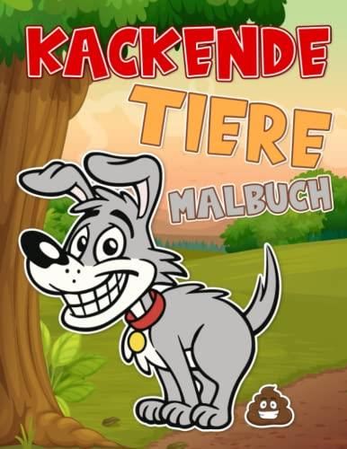 Kackende Tiere Malbuch: Sammlung von vielen lustigen Tieren mit 30 ...