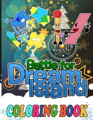 battle for dream island coloring book