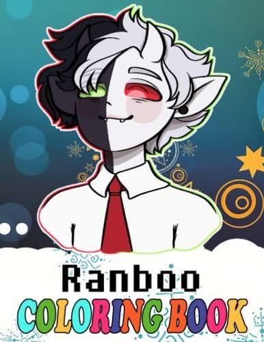 Ranboo Coloring Book for Fan Boys Girls Teen Kids: Ranboo Colouring ...