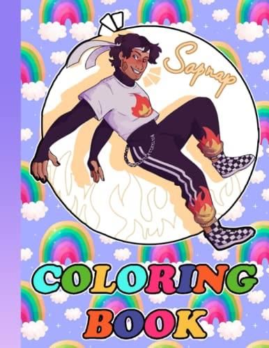Sapnap Coloring Book for Kids Girls Boys Teen: Color Sapnap , Sapnap ...