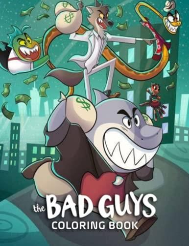 bad guys coloring book