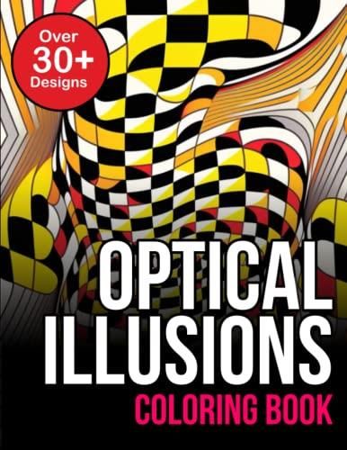 optical illusion coloring book