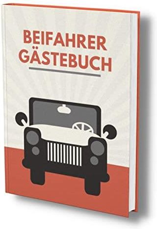 Beifahrer Gästebuch: Mitfahrer bewerten die Autofahrt. Eine ...