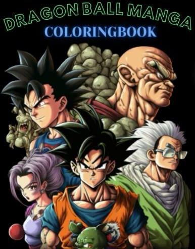 adult coloring book dragon ball