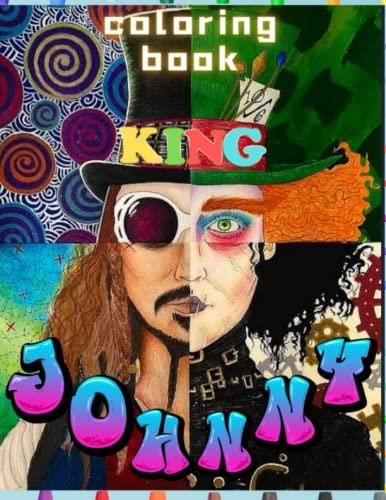 KING JOHNNY COLORING BOOK: Fun and creative way to explore the storied ...