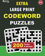 Extra Large Print Code Word Puzzles: Vol.3: 200 Large print Puzzles of ...