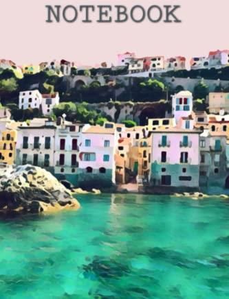 Notebook: Plain Lined Notebook Featuring Digital Art of Beautiful ...