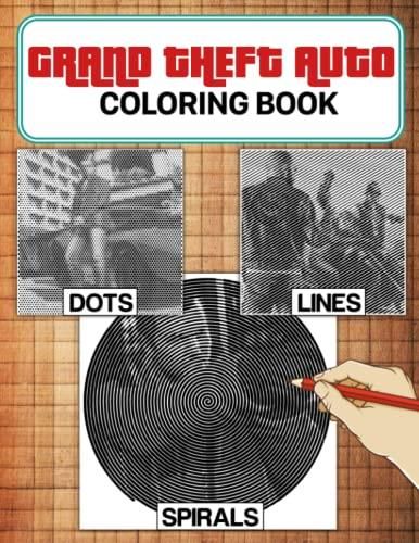 Dots Lines Spirals Coloring Book For Adults: Great Gift For All Ages ...