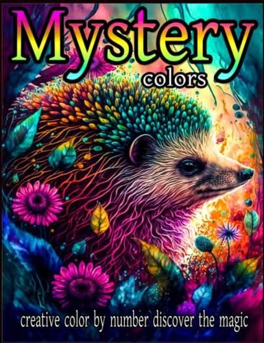Mystery colors creative color by number discover the magic: easy to ...