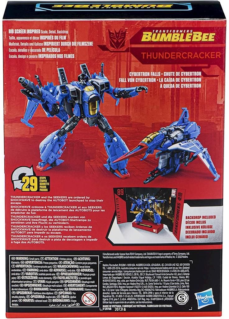 Hasbro Transformers Studio Series - Seria Voyager Thundercracker 89 ...