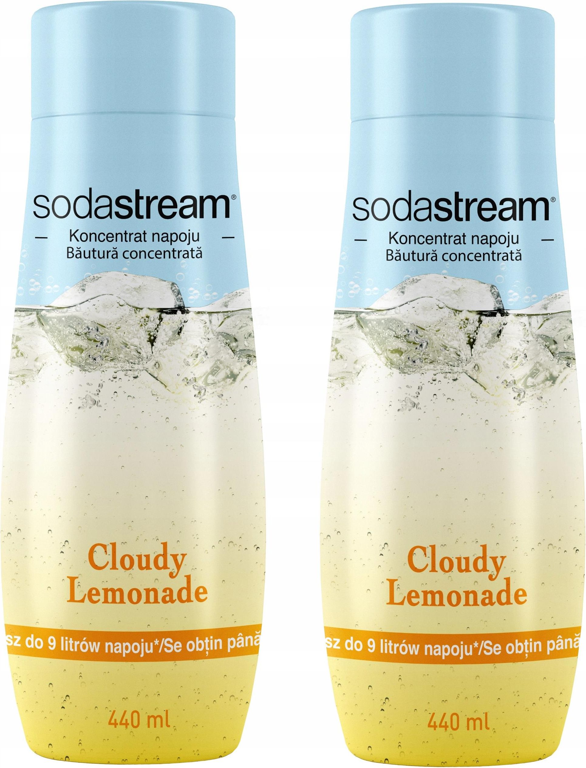 Sodastream Zestaw Koncentratów Lemoniada 2x440ml - Ceny i opinie - Ceneo.pl