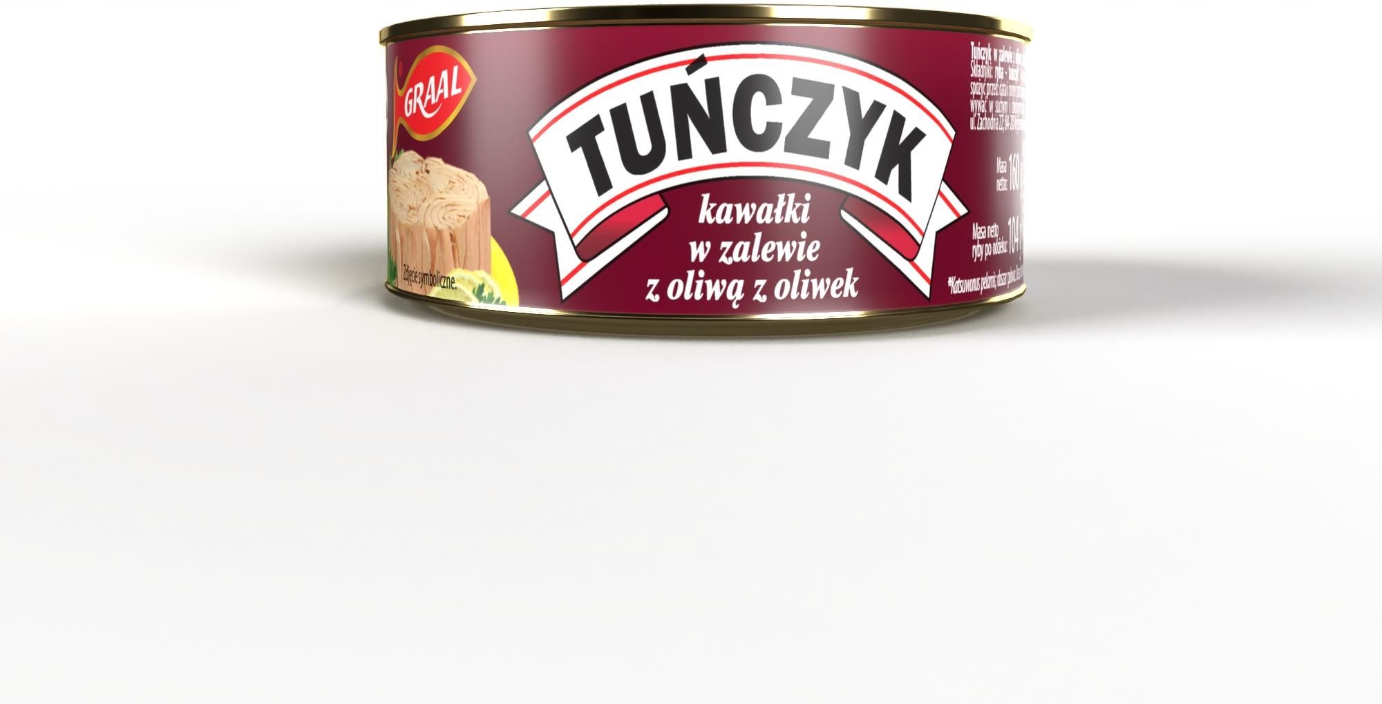 Graal Tuńczyk Kawałki Z Oliwą Oliwek 160g - Ceny i opinie - Ceneo.pl