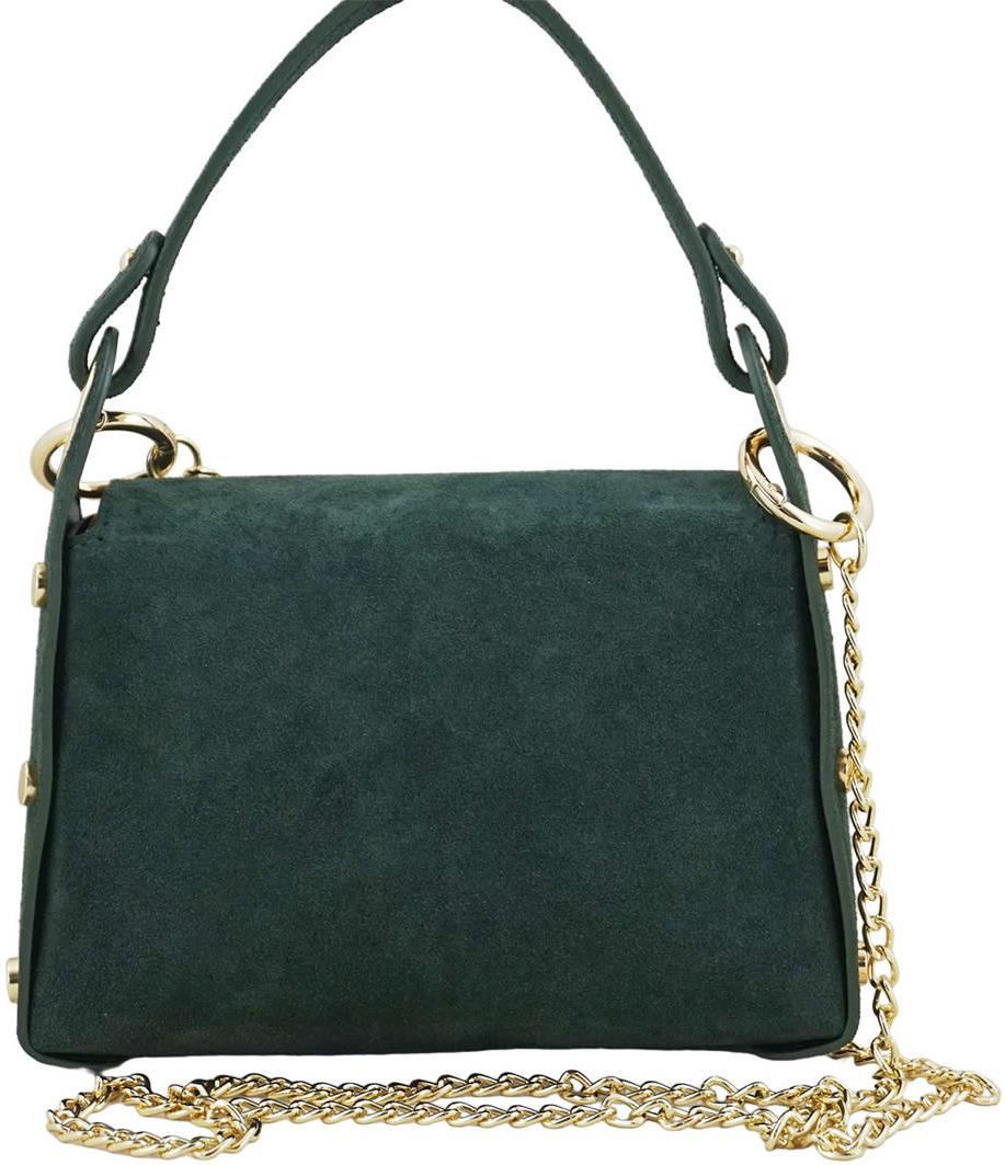 Zamszowe torebki wizytowe - Zielone ciemne - Ceny i opinie - Ceneo.pl