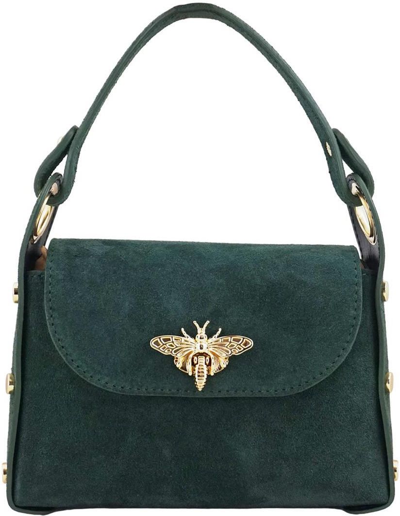 Zamszowe torebki wizytowe - Zielone ciemne - Ceny i opinie - Ceneo.pl