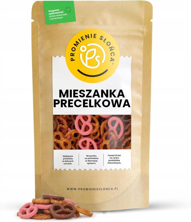 Promienie Słońca Mieszanka Precelkowa 3 Smaki 250g - Ceny i opinie - Ceneo.pl