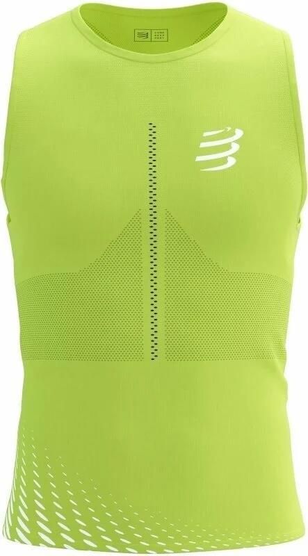 Compressport Pro Racing Singlet M Evening Primrose White - Ceny i ...