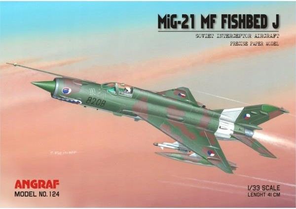 Angraf 124 Samolot Mig-21 Mf Fishbed J 1:33 12339018594 - Ceny i opinie ...