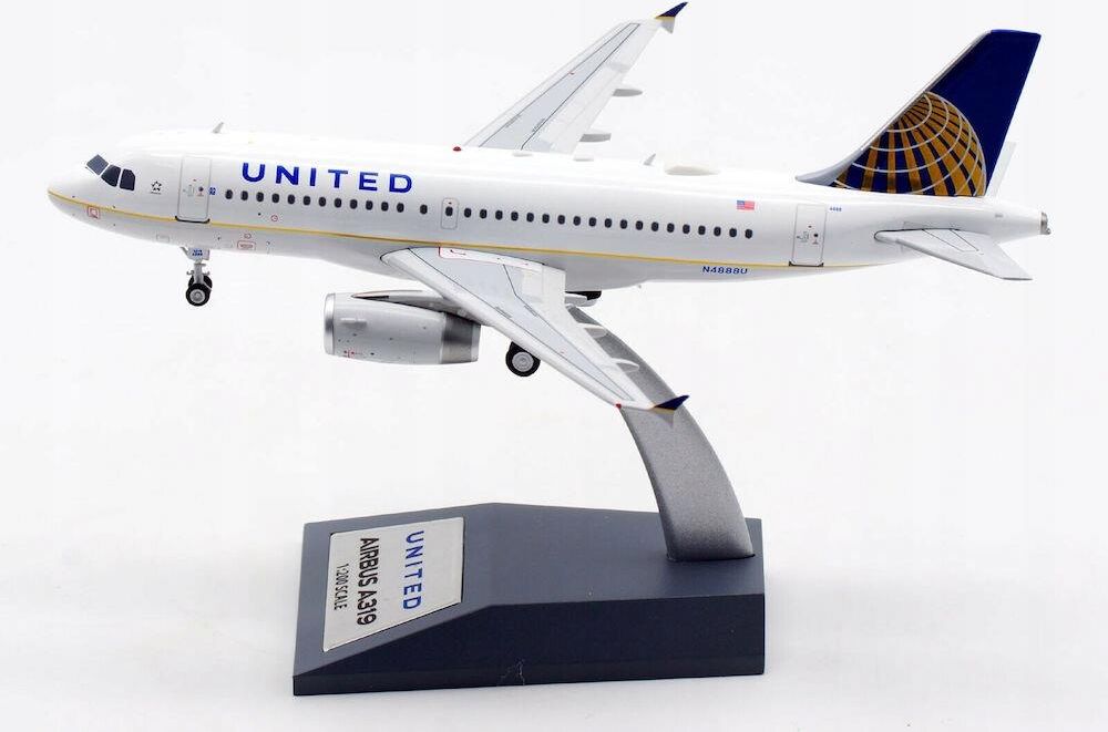 Model samolotu Airbus A319 United 1:200 Inflight 12477776267 - Ceny i ...